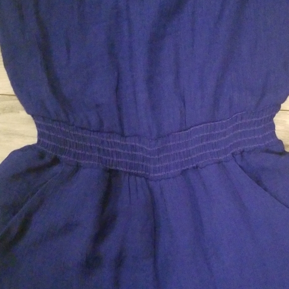Mauve | Other | Maude Blue One Shoulder Romper | Poshmark